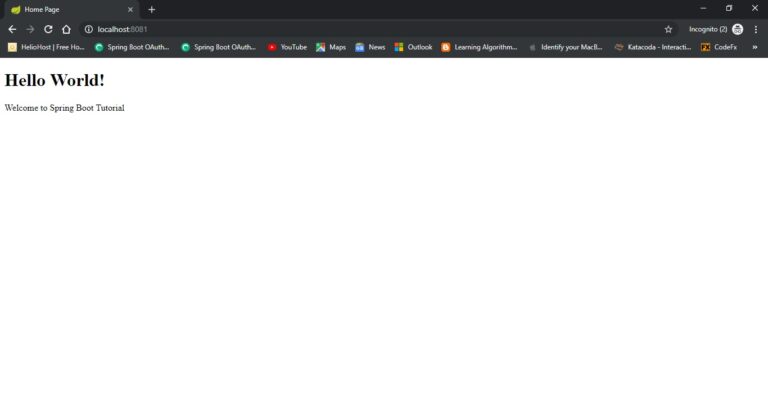 Spring Boot Tutorial Introduction Daily Code Buffer